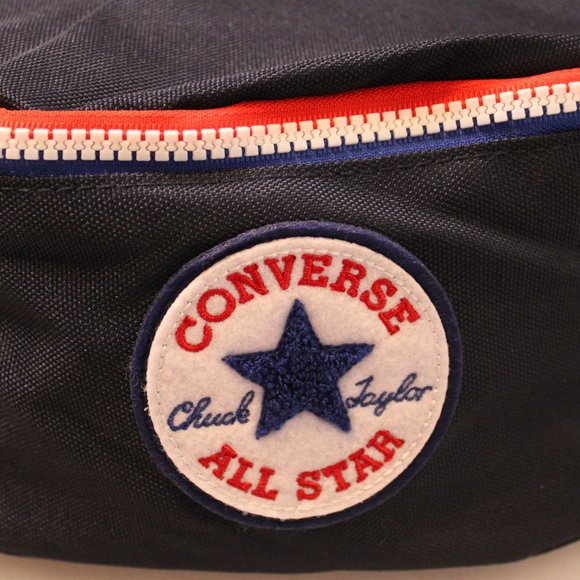 Bags | Converse All Star Throwback Belt Bag Logo White Blue Fanny Pack ...